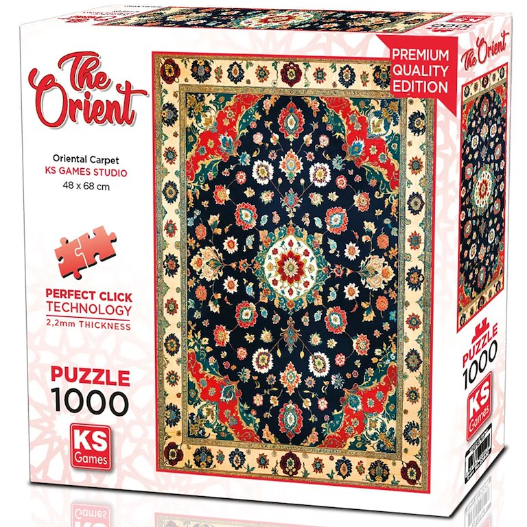 KS Puzzle 1000 pcs The Orient Oriental Carpet 20840