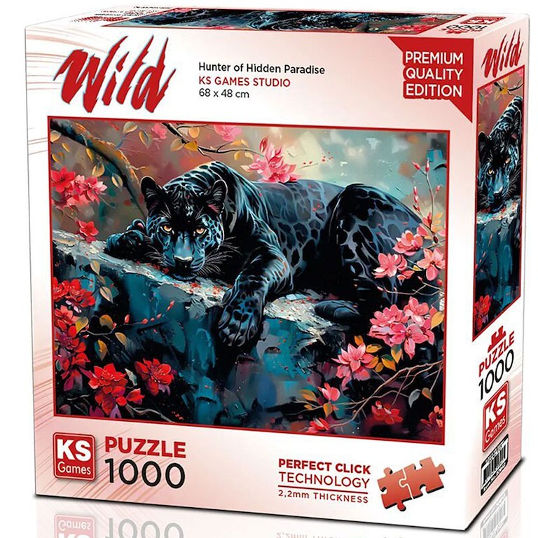 KS Puzzle 1000 pcs Wild Hunter of Hidden Paradise 20842