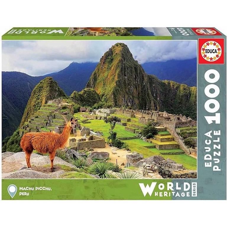 Educa Puzzle 1000 pcs Machu Picchu, Peru 17999