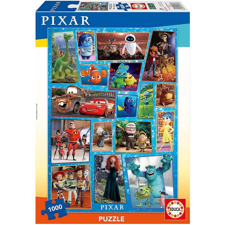 Educa Puzzle 1000 pcs Pixar Family 18497