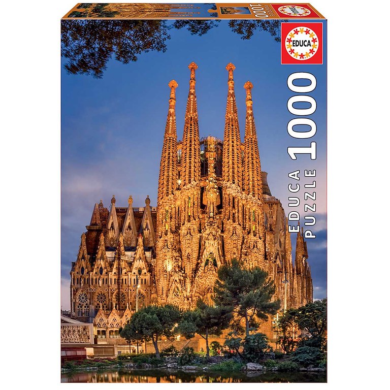 Educa Puzzle 1000 pcs Sagrada Familia 17097