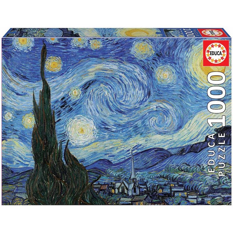 Educa Puzzle 1000 pcs The Starry Night 19263