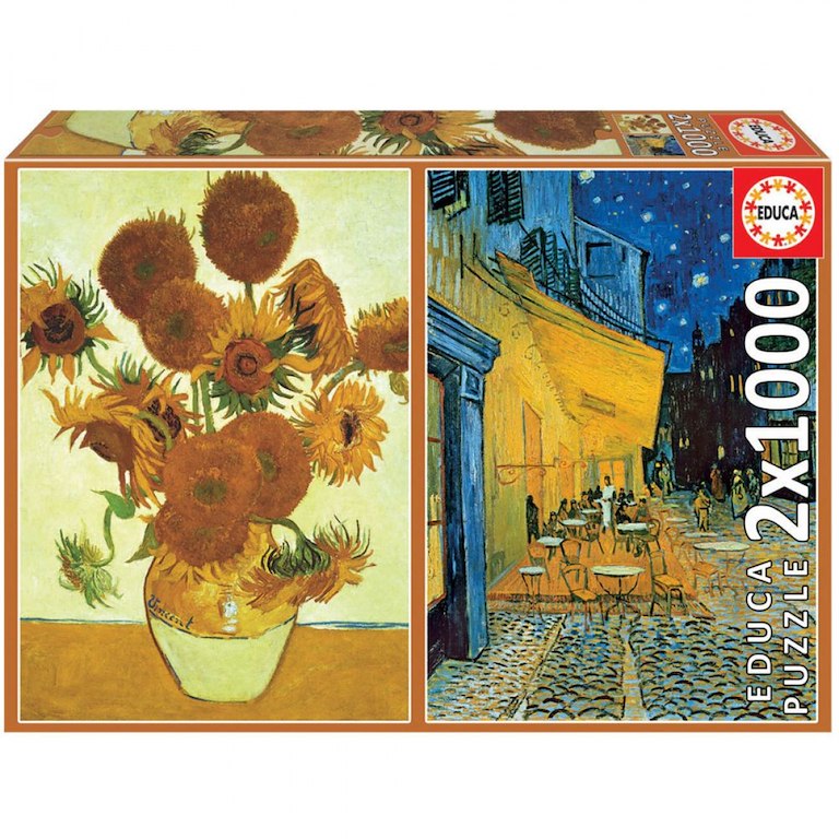 Educa Puzzle 2 x 1000 pcs Van Gogh 18491