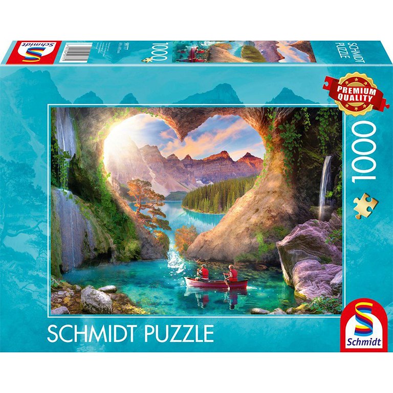 Schmidt puzzle 1000 pcs View with Heart 59777
