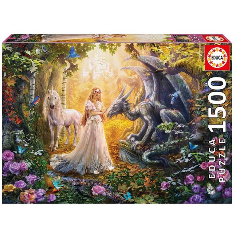 Educa Puzzle 1500 pcs Dragon Princes 17696
