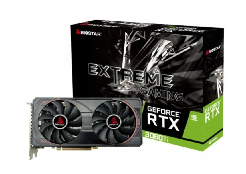 Grafička karta Biostar RTX 3060TI GDDR6 8GB 256bit 3XDP/HDMI