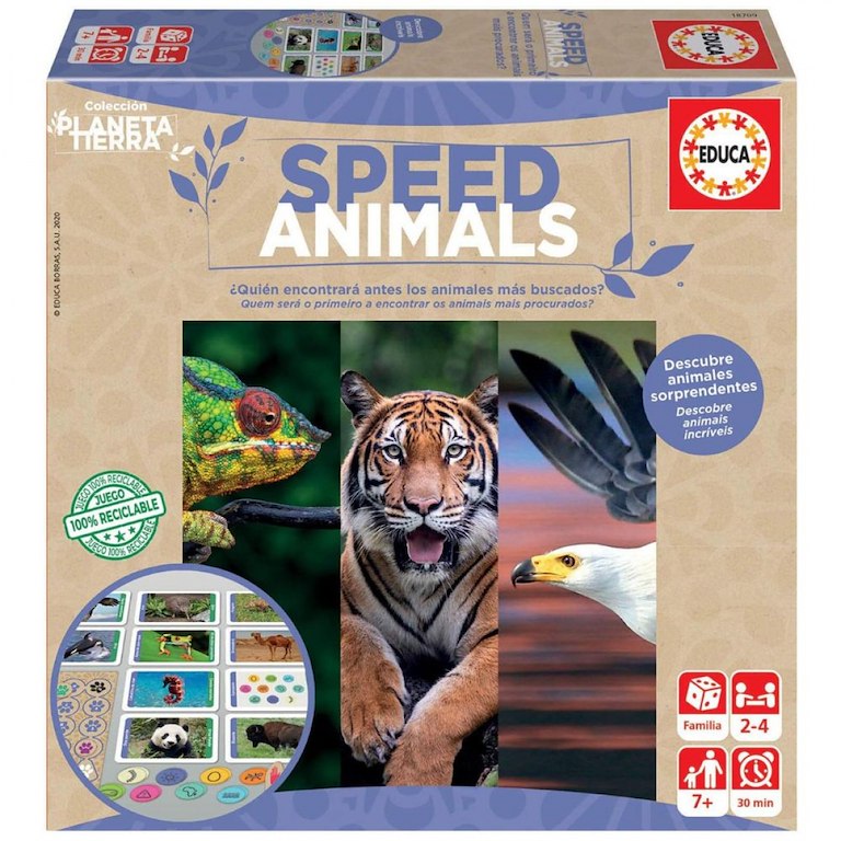 Društvena igra za decu Speed Animals 18709