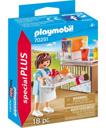 Playmobil igračka za decu Special Plus Ulični prodavac 18 elemenata - 30669