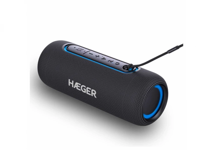 HAEGER SP-10W.003A BEZICNI ZVUCNIK BLUETOOTH A2DP, USB, TWS FUNKCIJA 10W