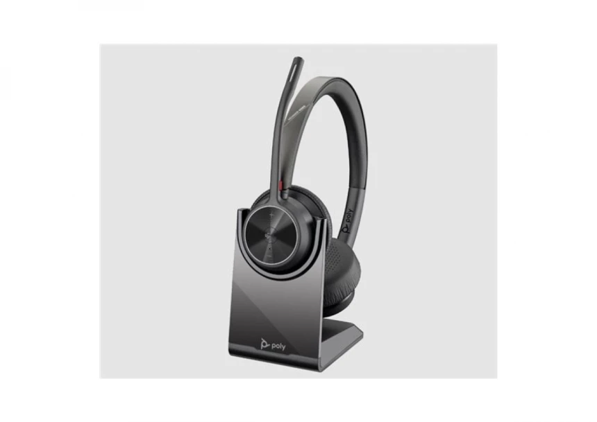 HP Poly Voyager 4320 Headset + BT700 dongle + Charging Stand