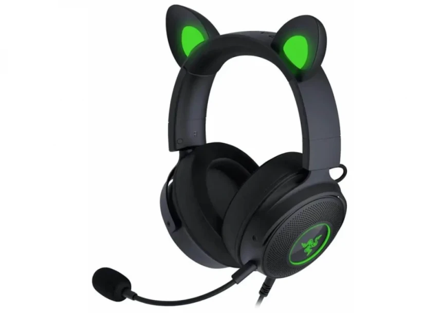 Slušalice sa mikrofonom Razer Kraken Kitty V2 Black/Green