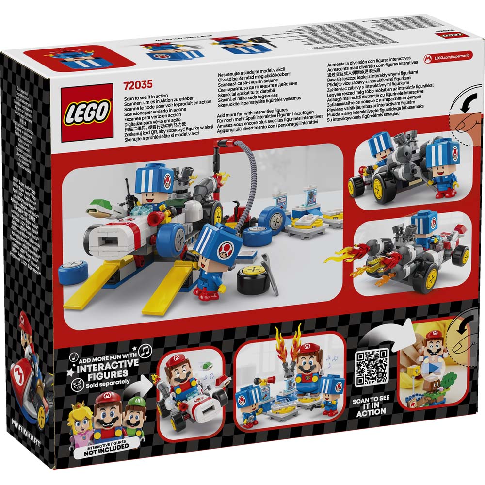 LEGO SUPER MARIO Mario Kart – Toad i garaža