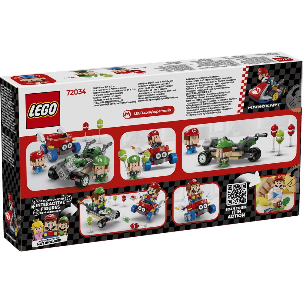 LEGO SUPER MARIO: Mario Kart – Baby Mario protiv Baby Luigi