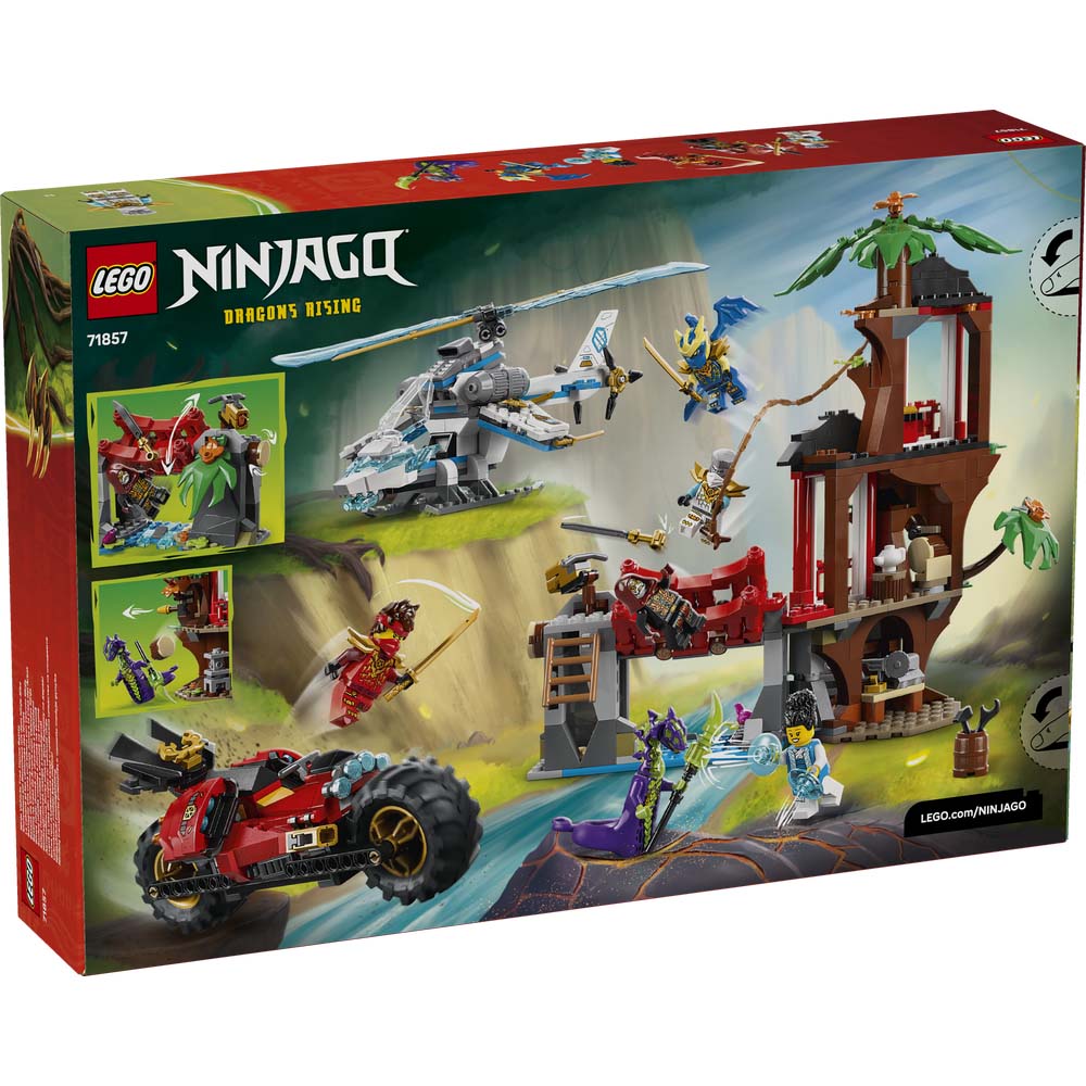 LEGO NINJAGO Bitka nindža vozila kod kućice na drvetu