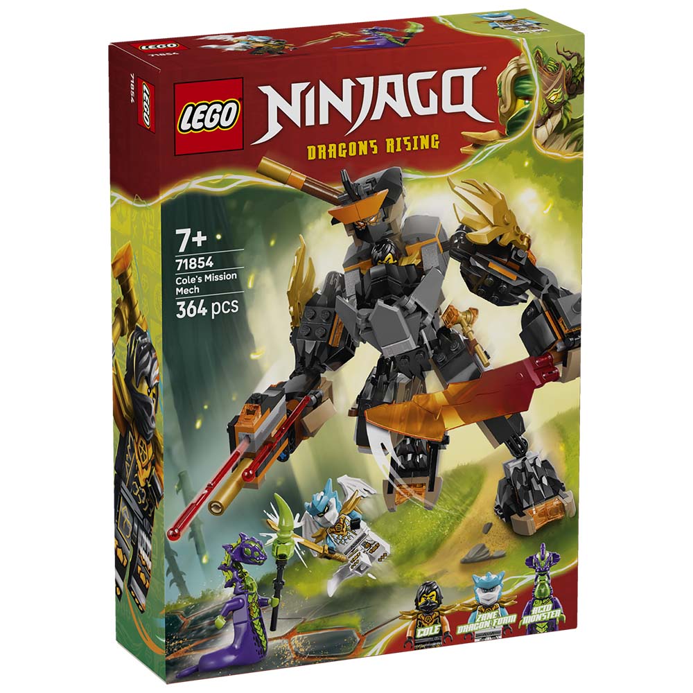 LEGO NINJAGO Kolov mek za misije i zmaj zejn