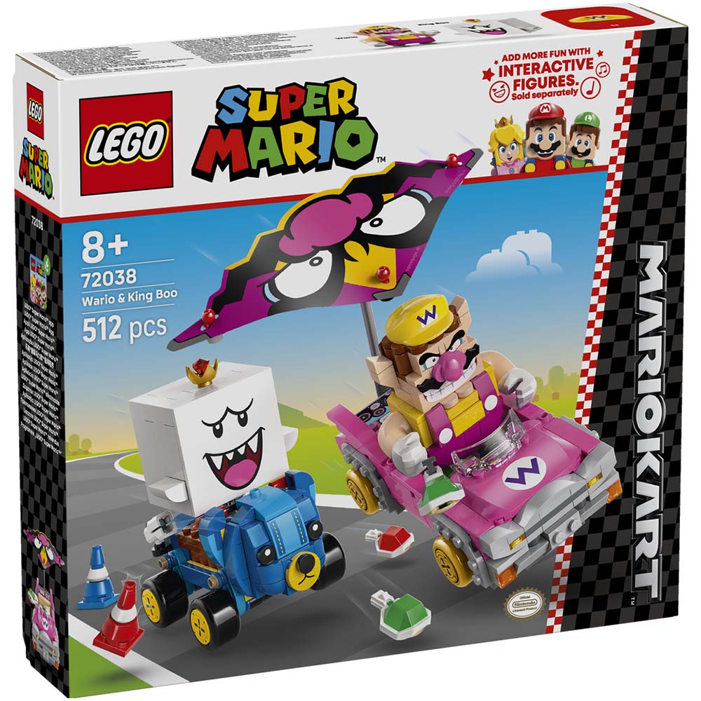 LEGO SUPER MARIO Mario kart – Wario & King Boo