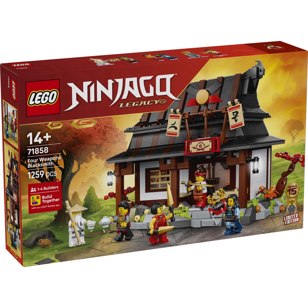 LEGO NINJAGO Kovačnica četiri oružja – 15. godišnjica