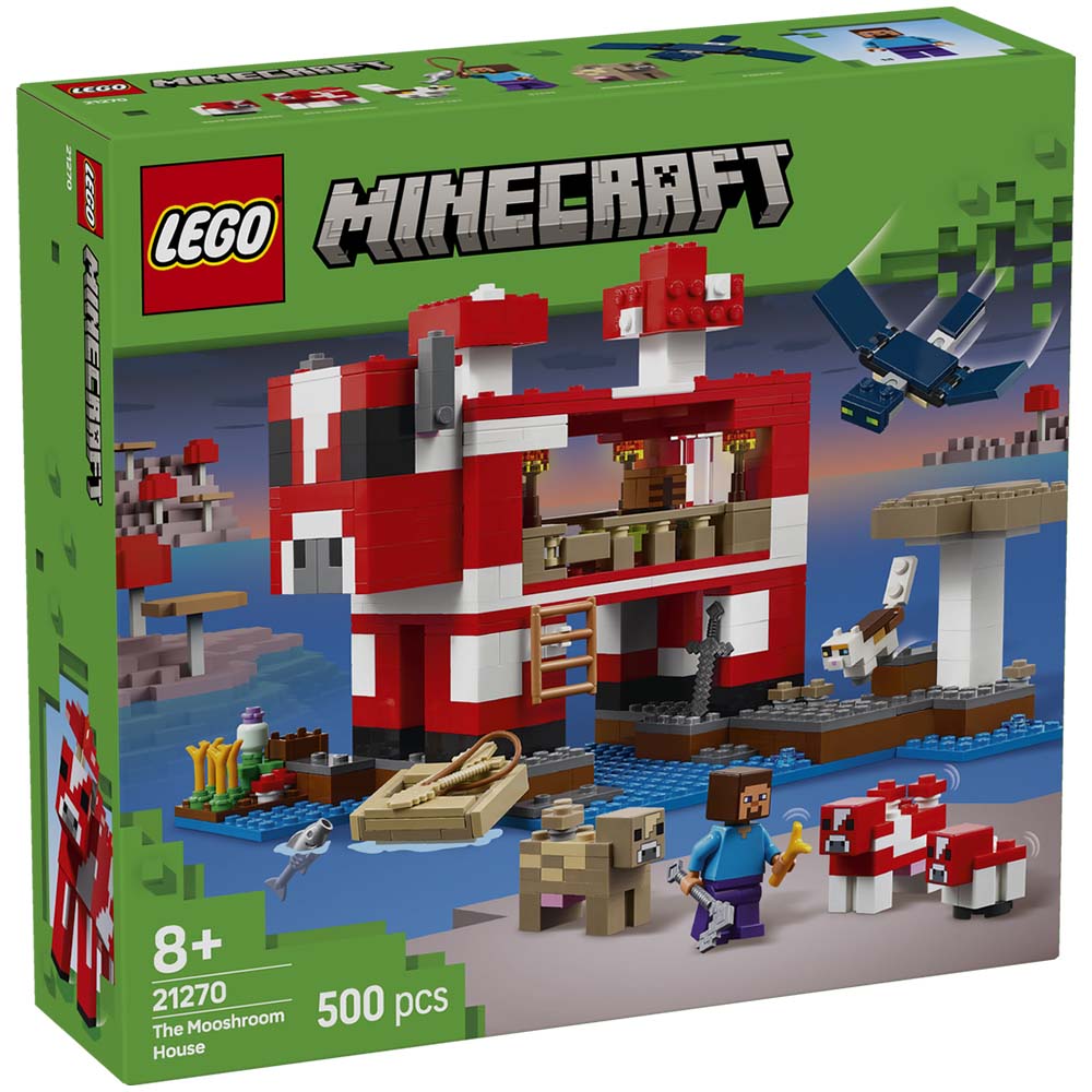 LEGO MINECRAFT Kuća-pečurkrava