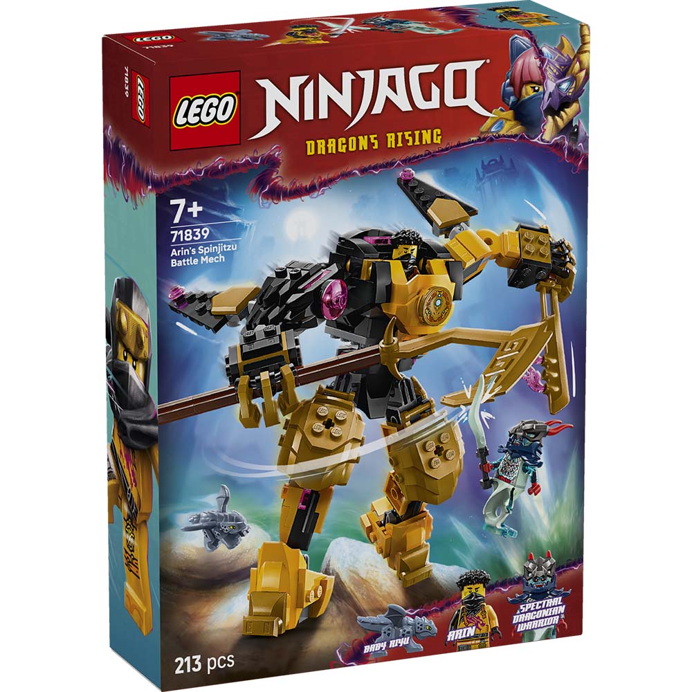 LEGO NINJAGO Arinov spindžicu borbeni mek