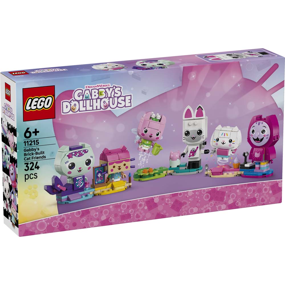 LEGO GABBY'S DOLLHOUSE Gabini prijatelji mačke od kockica