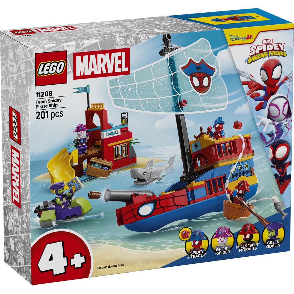 LEGO MARVEL Spidey piratski brod Spajdijevog tima