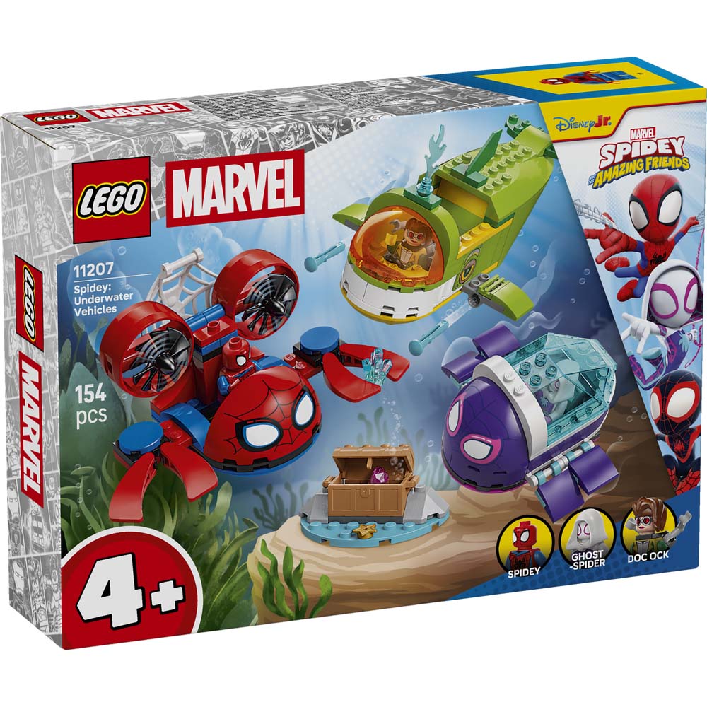 LEGO MARVEL Spidey and his amazing friends podvodna vozila