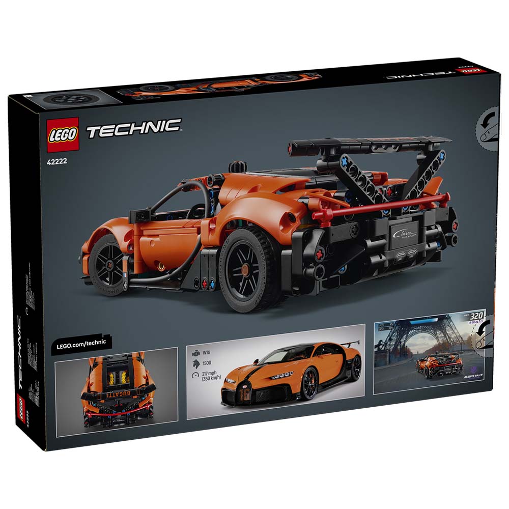 LEGO TECHNIC Bugatti chiron pur sport hiperautomobil