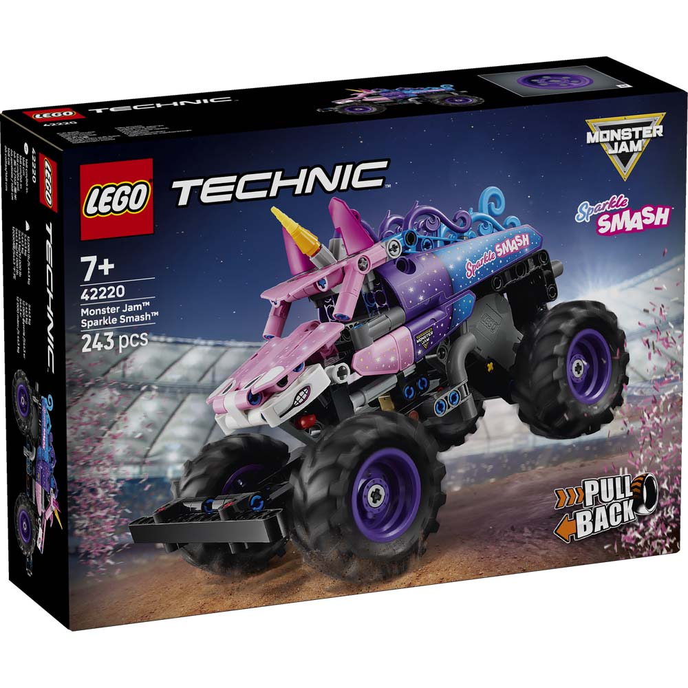 LEGO TECHNIC Monster Jam Sparkle Smash na povlačenje