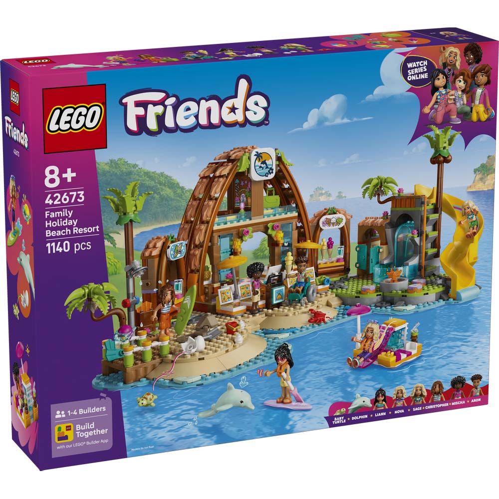 LEGO FRIENDS Porodični odmor – odmaralište na plaži