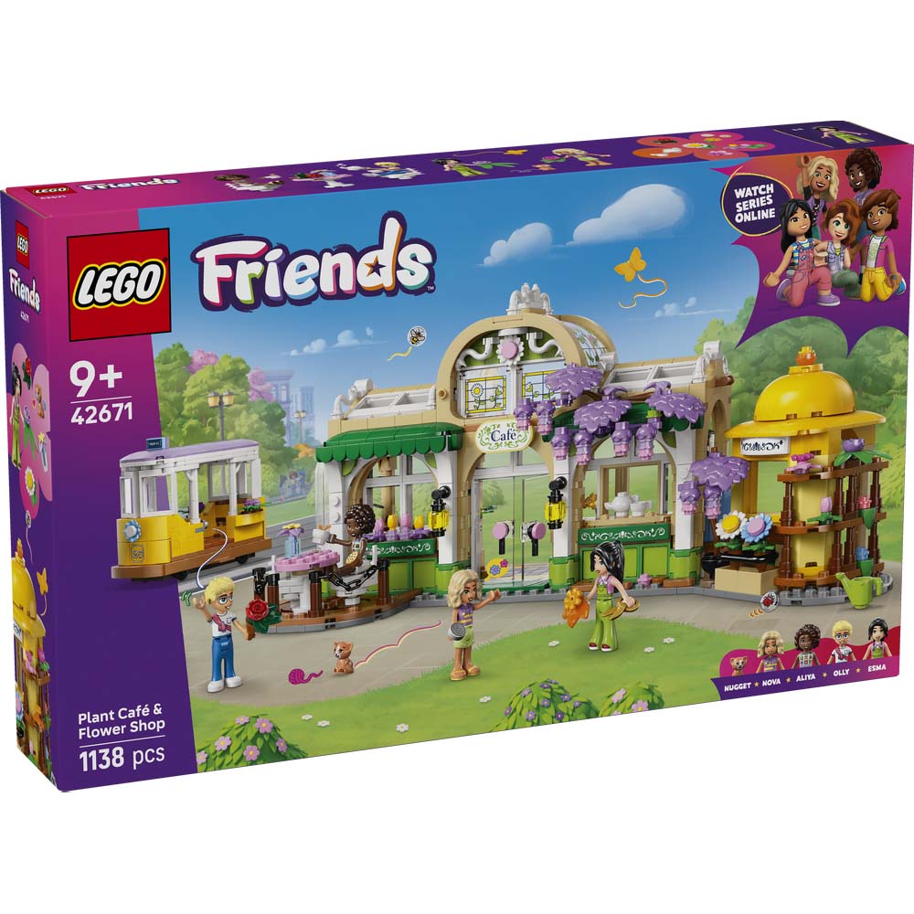 LEGO FRIENDS Cvetni kafić i cvećara