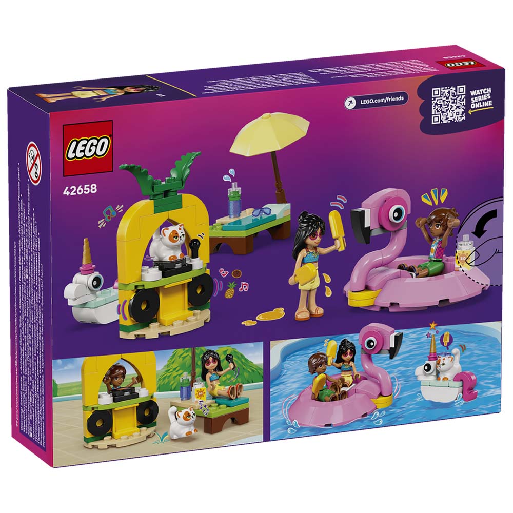 LEGO FRIENDS Zabava na bazenu s jednorogom i flamingom