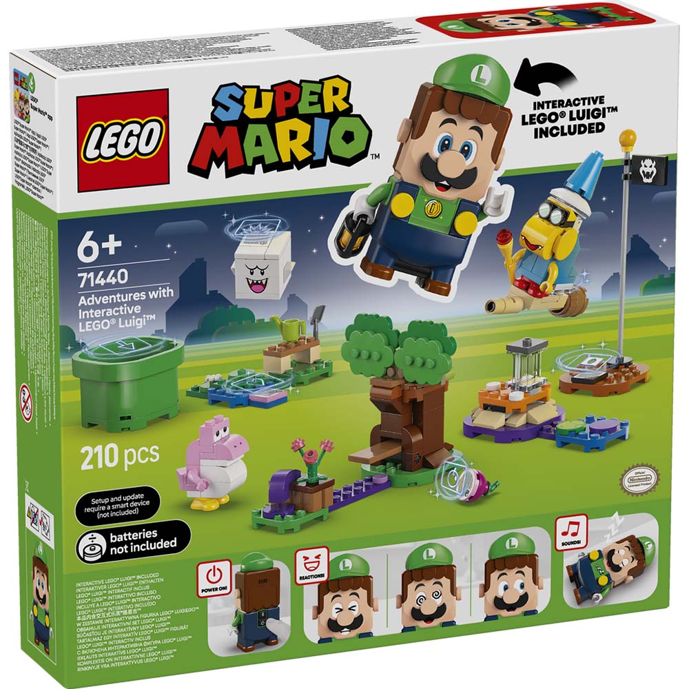 LEGO SUPER MARIO Avanture sa interaktivnim Lego Luiđijem