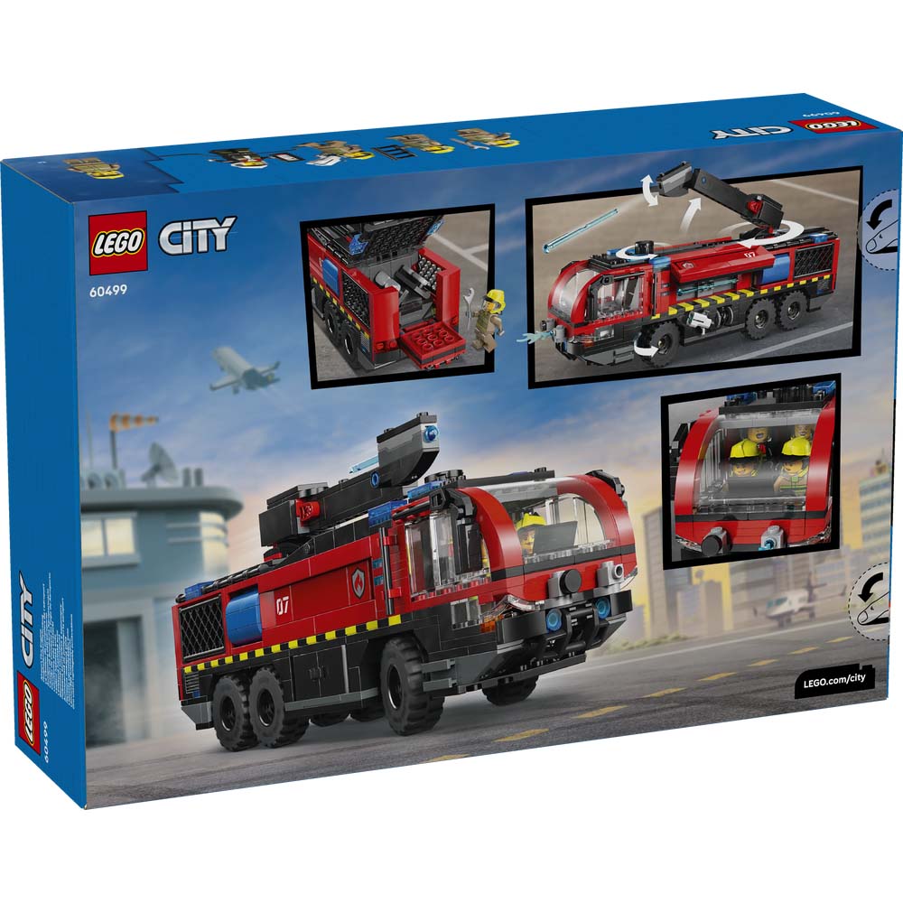 LEGO CITY Aerodromsko vatrogasno vozilo