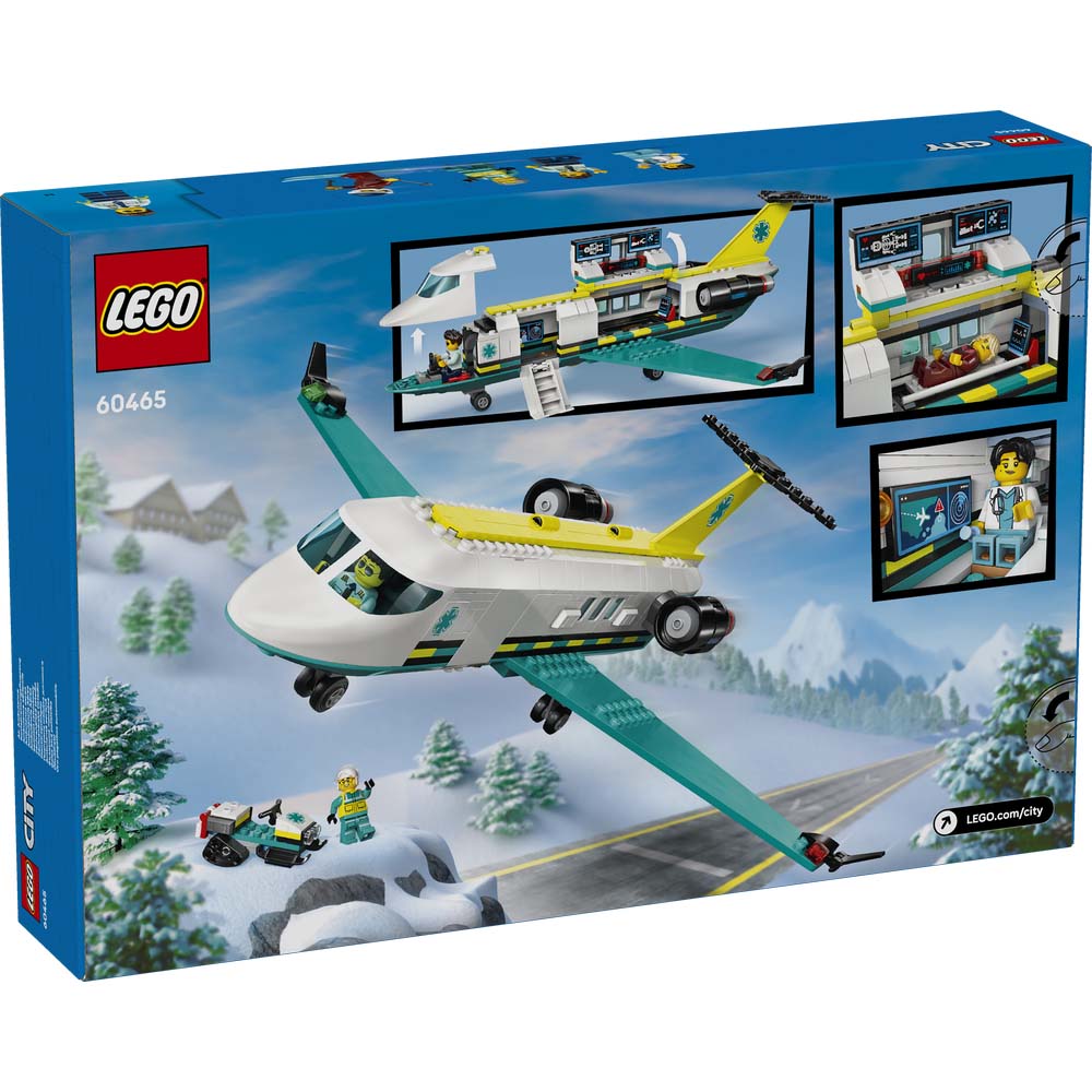 LEGO CITY Ambulantni avion za hitne slučajeve