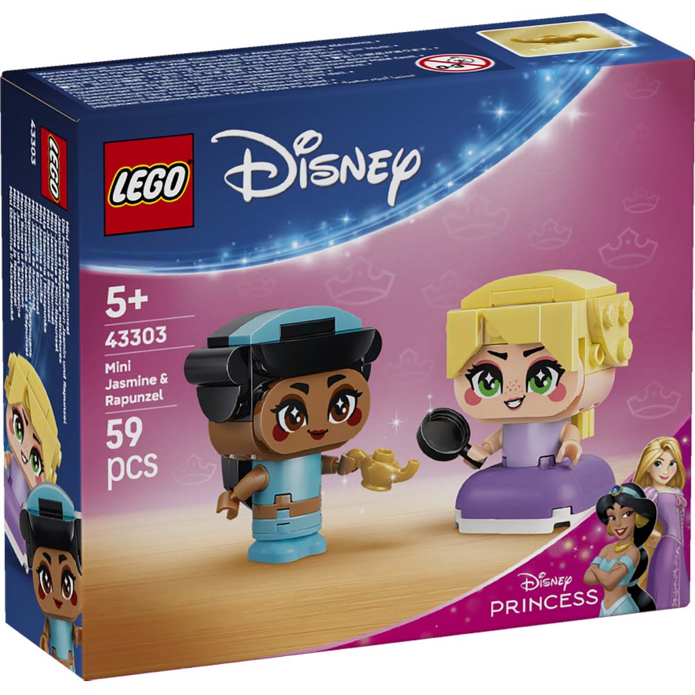 LEGO DISNEY Princess mini Jasmin i Zlatokosa