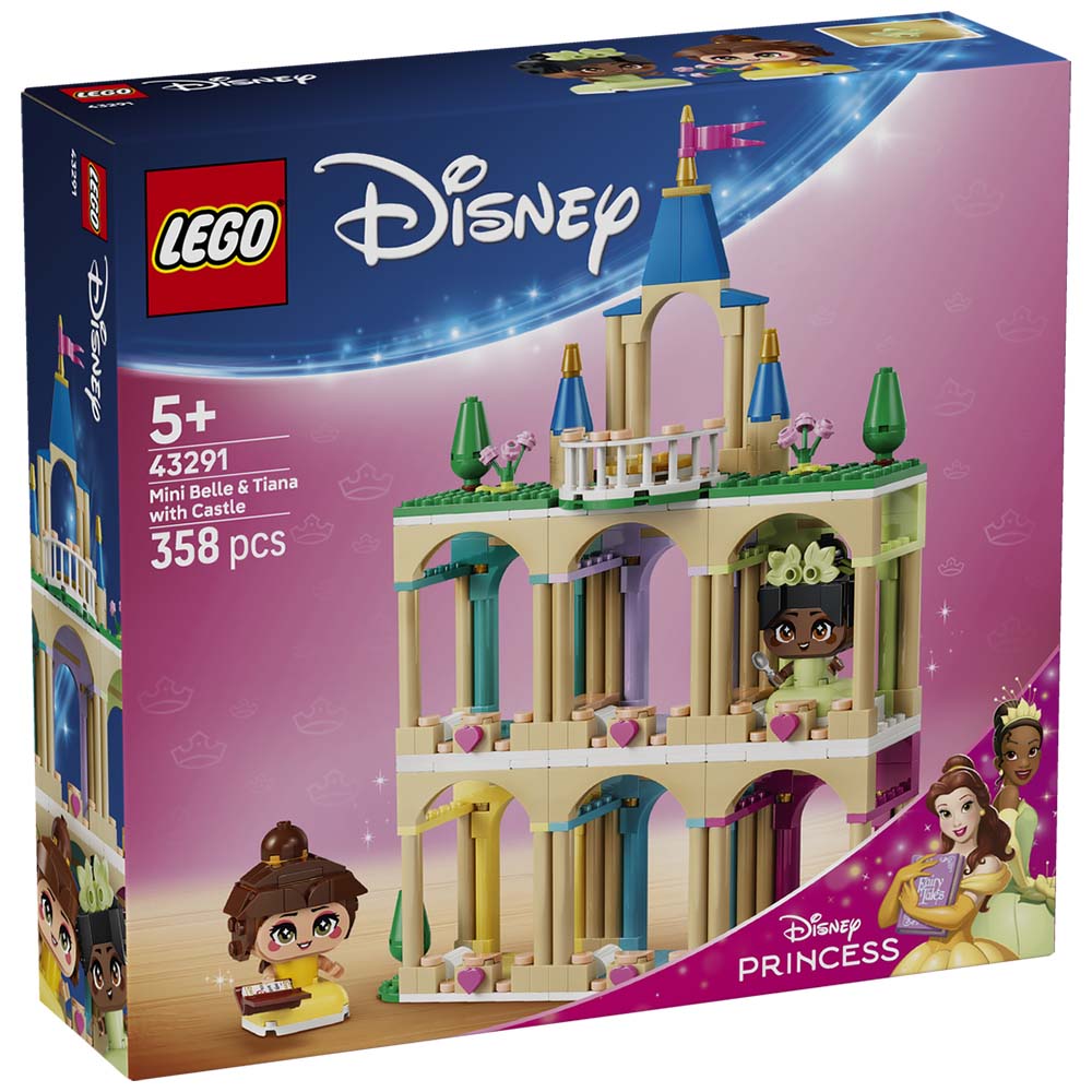 LEGO DISNEY Princess mini Bel i Tiana sa zamkom