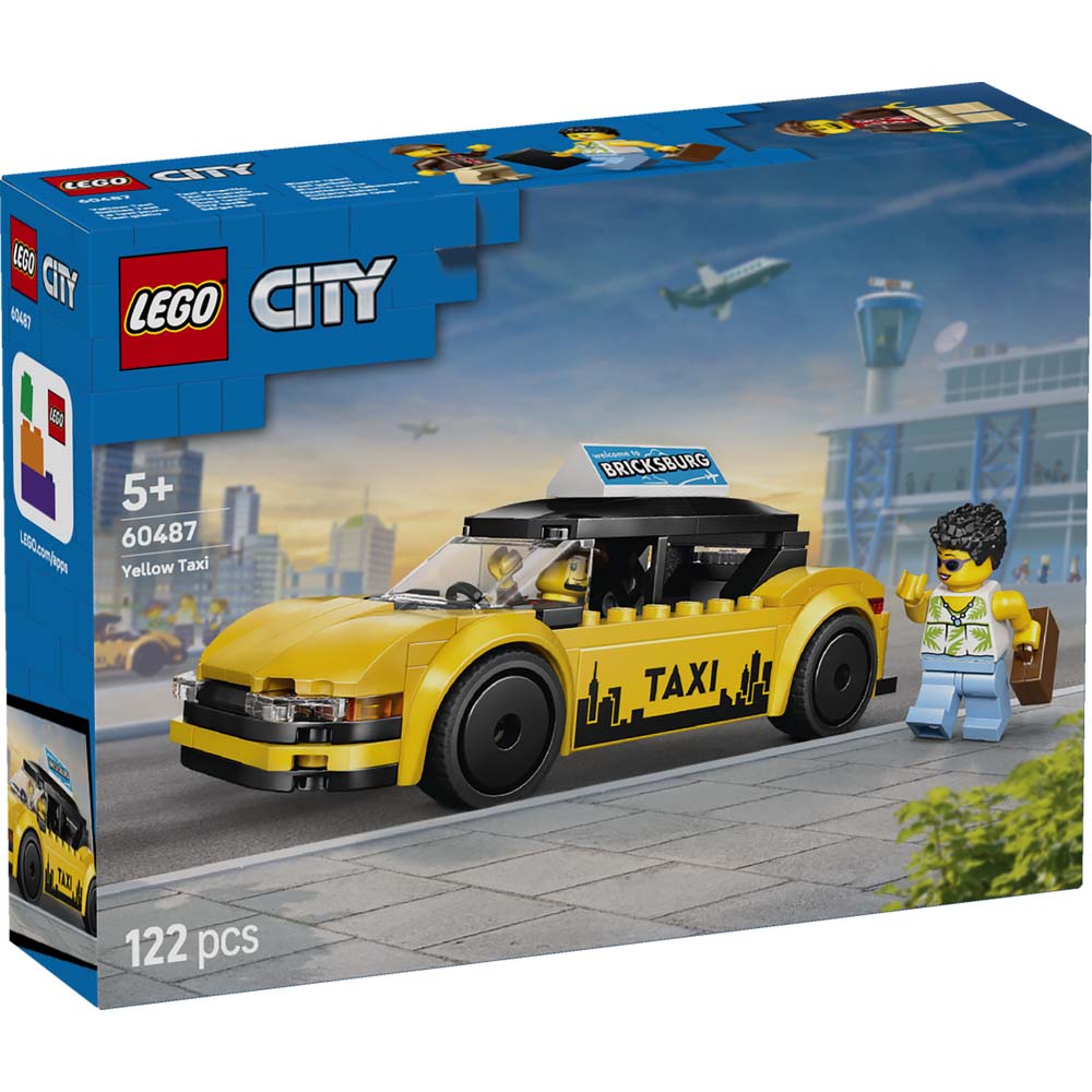 LEGO CITY Žuti taksi