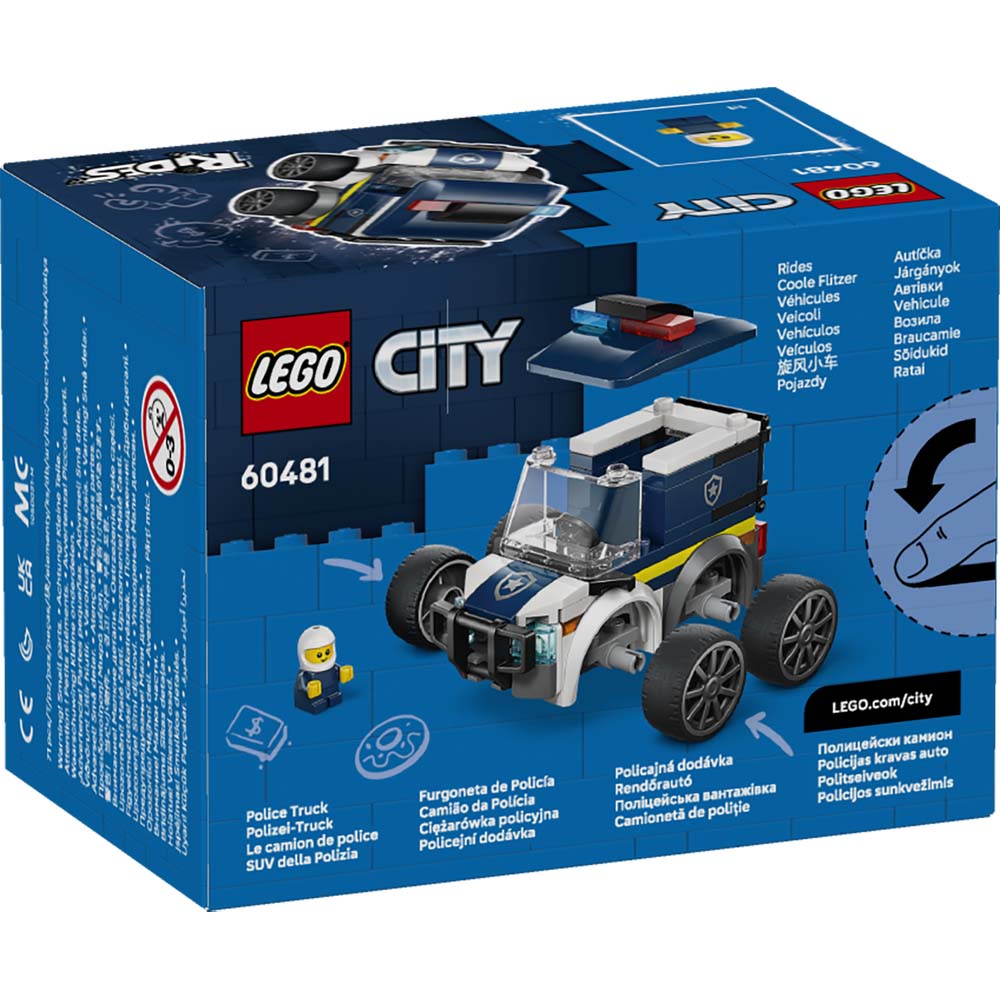 LEGO CITY Vozila – policijski kamion