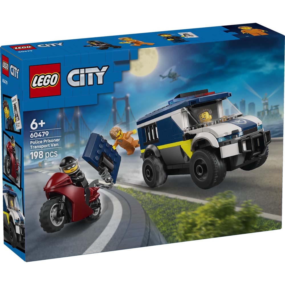 LEGO CITY Policijski kombi za prevoz zatvorenika