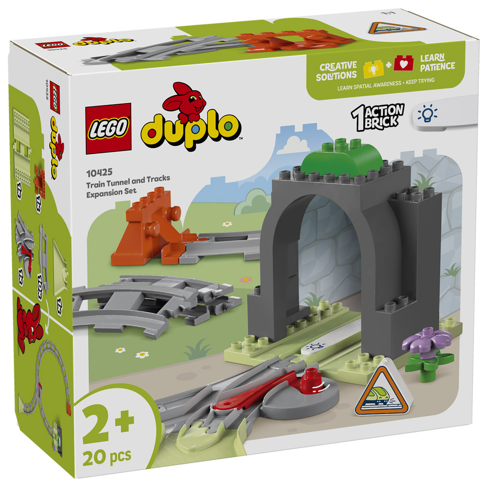 LEGO DUPLO Town tunel sa šinama – komplet za proširenje