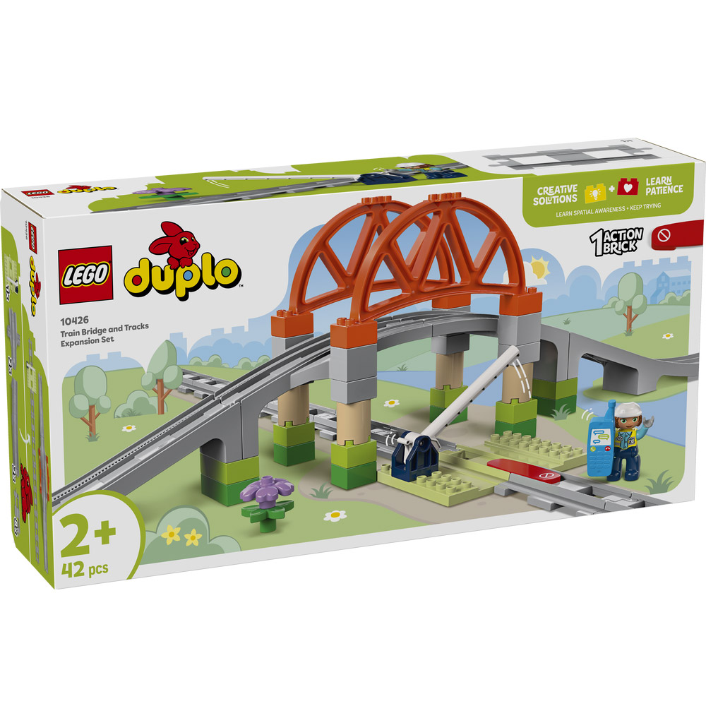 LEGO DUPLO Town most sa šinama – komplet za proširenje