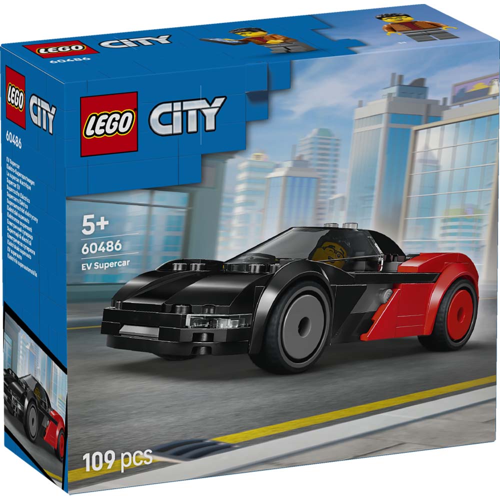 LEGO CITY Ev superautomobil