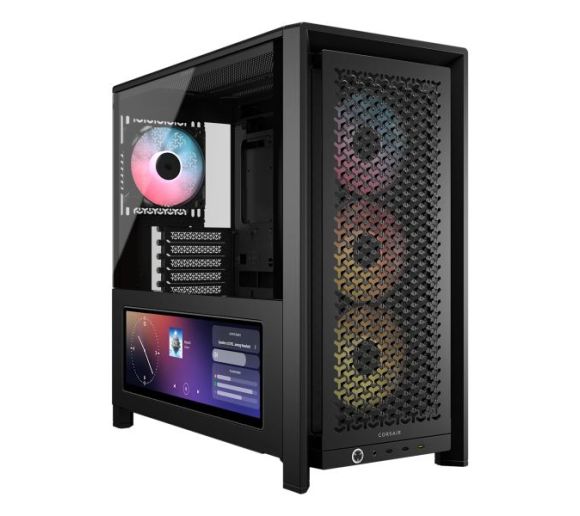 Corsair - Kuciste Corsair FRAME 4000D LCD RS ARGB Premium Mid-tower, CC-9011326-WW