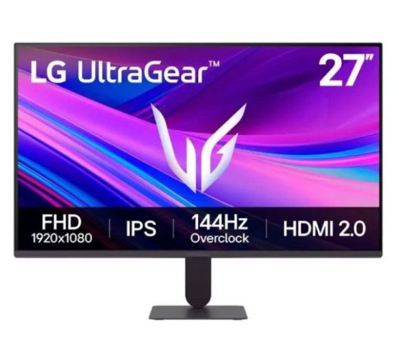 LG - Monitor 27" LG LG 27G411A-B.AEU IPS 1920x1080/144Hz/5ms/HDMI/DP/3,5mm