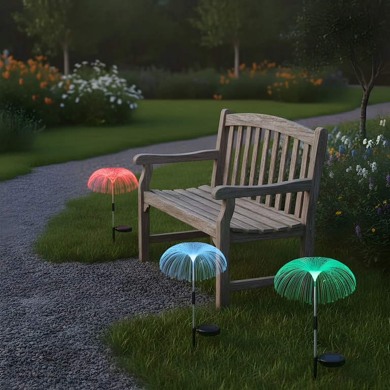 Solarna lampa Meduza