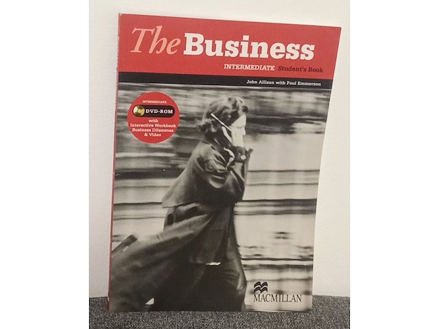 THE BUSINESS INTERMEDIATE STUDENTS BOOK + DVD
