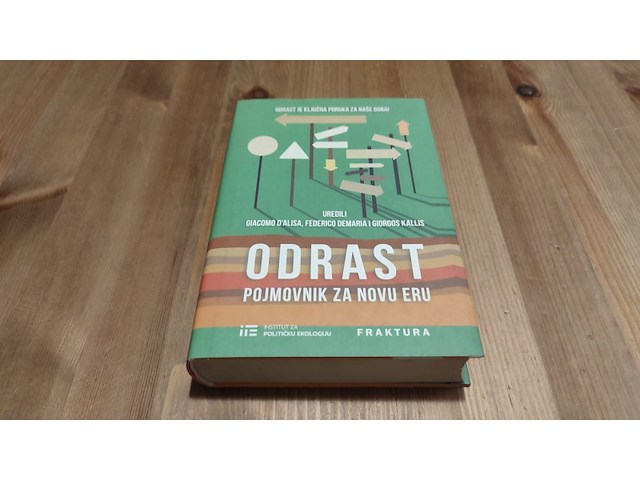 ODRAST - pojmovnik za novu eru