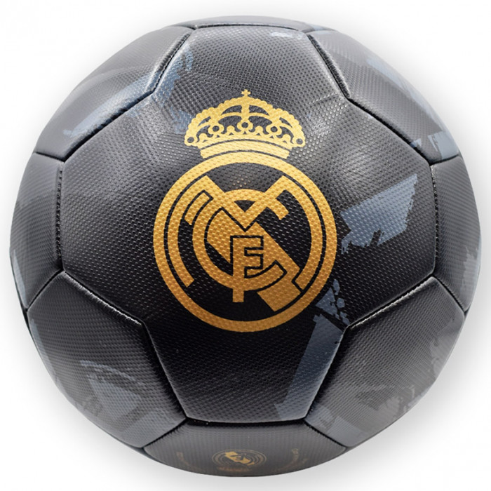 Real Madrid N°73 Black Gold nogometna lopta 5