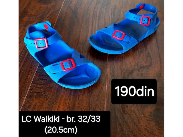 LC Waikiki dečije sandale plave br. 32/33