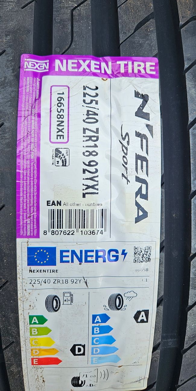 Nexen 225/45R18 letnje